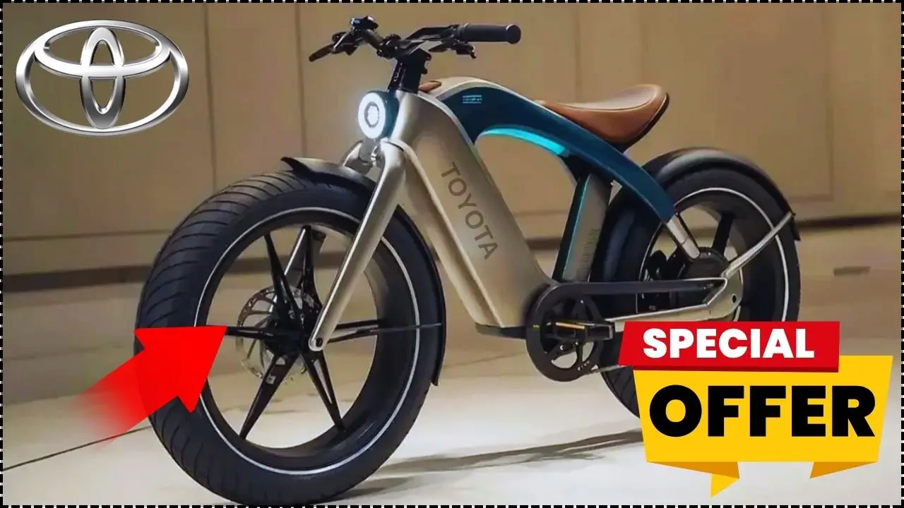 Toyota Smart Electric Cycle 2025 with 400km Range and Smart Assist ...