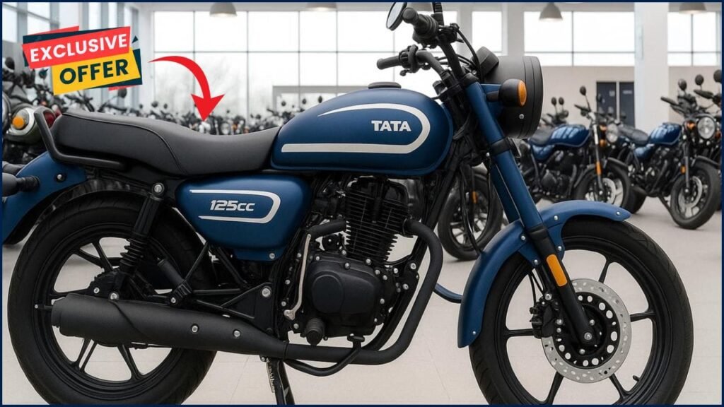Tata’s 125cc Bike: 85 KM Mileage, Only ₹55,999 – Big Discount!
